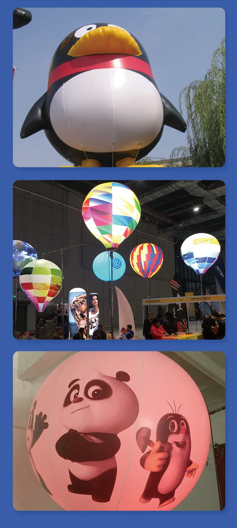 Giant Inflatable Earth Moon Sun Nine Planets Hanging Led Model Space ...