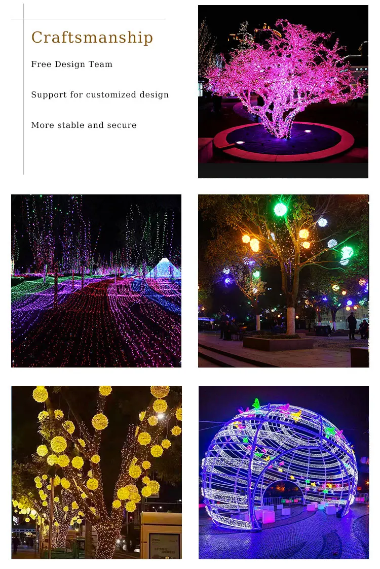 2d And 3d Led Pole Lights Christmas Decoration Pole Street Arch Lamp ...
