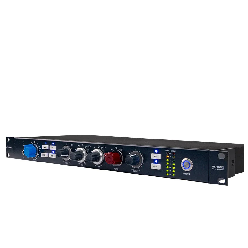 Alctron Mp73eqv2 1u Recording Microphone Power Amplifier