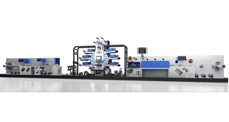 Roll to Roll Full Rotary Letterpress CI Aluminium Iron Printing Machine ...