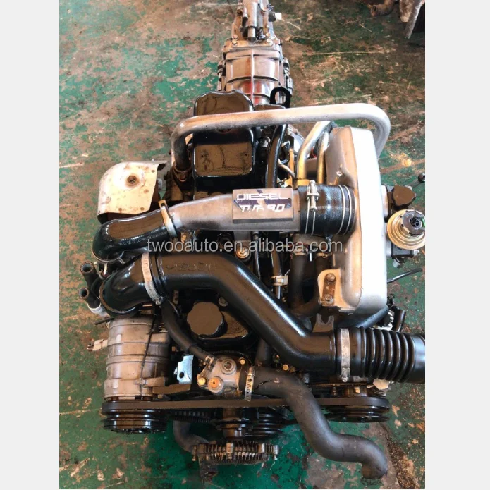 ORIGINAL JAPAN USED COMPLETE ENGINE 4JA1 4JA1T FOR ISUZU PICKUP, TRUCK ...