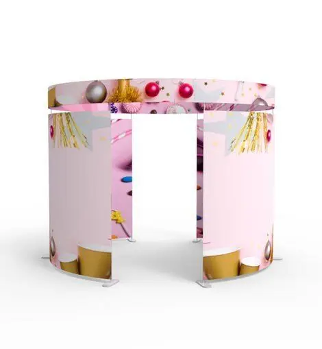 Exhibition 360 Photo Booth Vogue Booth Rgb Led Panel 360 Photo Booth ...