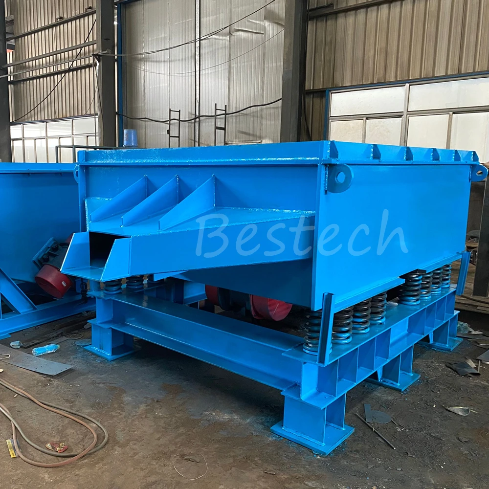 China Foundry Sand Castings Vibrating Shakeout Machine / Equipment ...