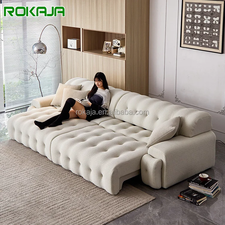 Modern Remote Control Sofa Bed - Flexible Living Room Furniture