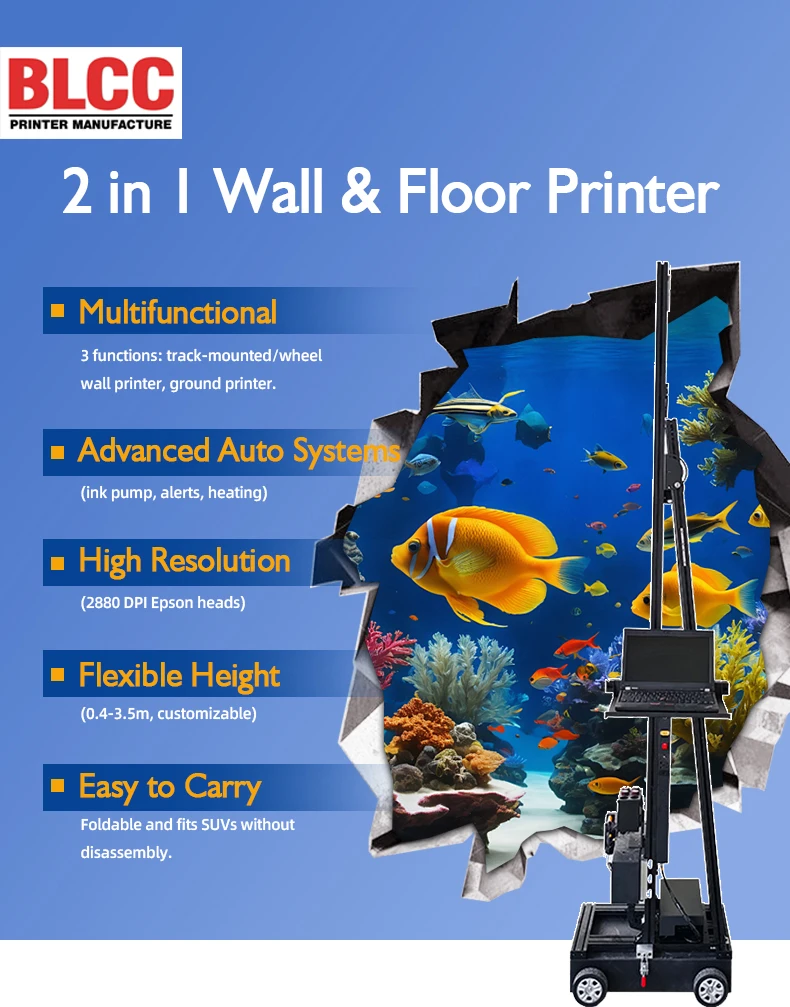 Wall Printing Machine 3d Uv Vertical Wall Printer/3d Background Wall ...