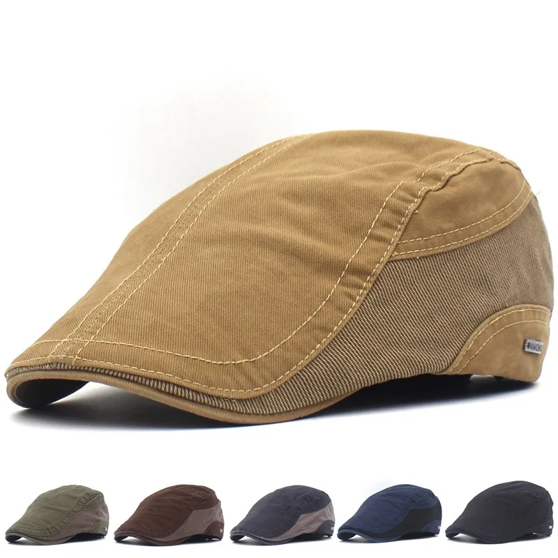 Bestella Men's Hat Berets Cap Golf Driving Sun Ivy Hat Fashion Cotton ...