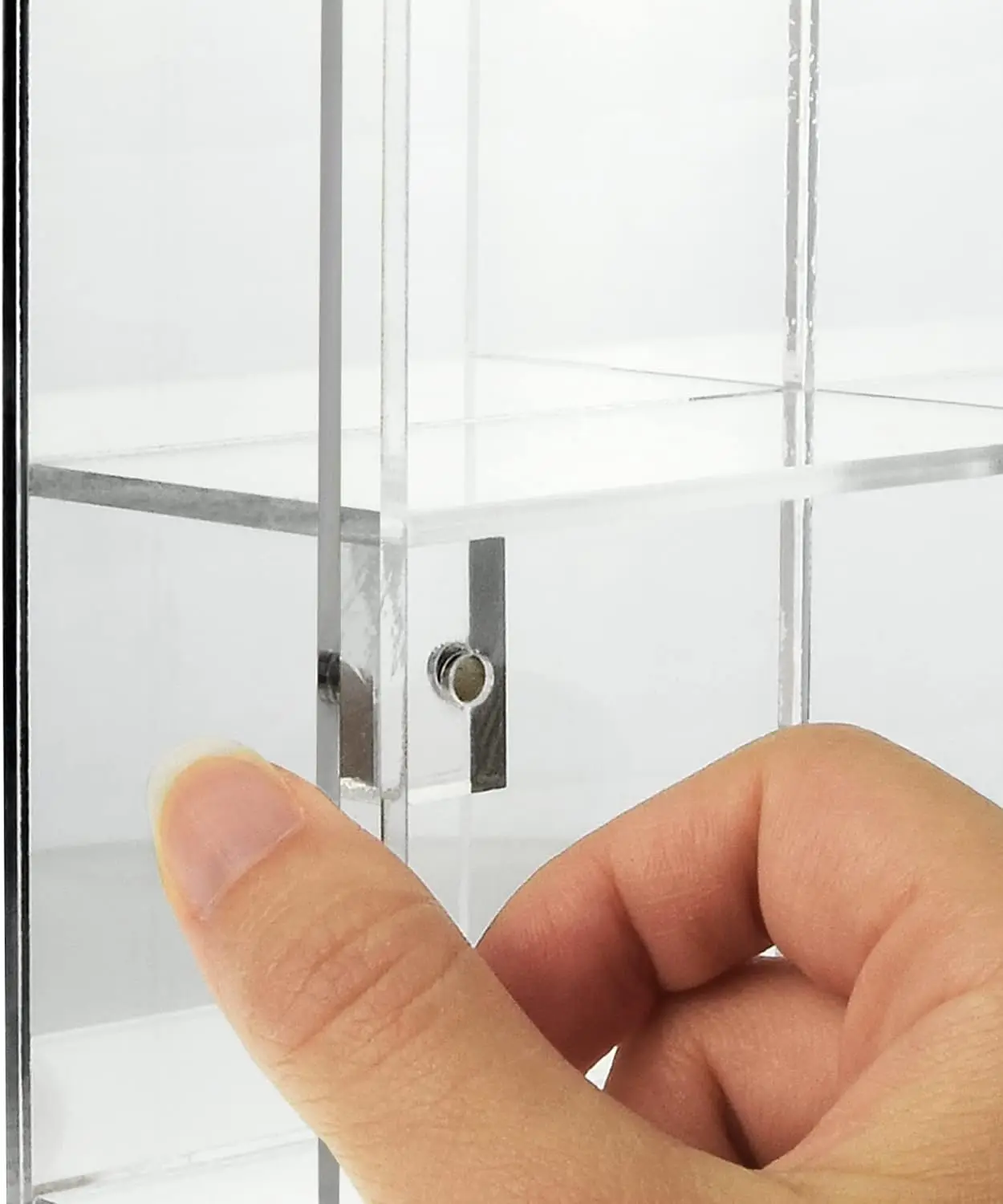 Acrylic Display Case Clear Wall Mounted Or Desktop 12 Compartments ...