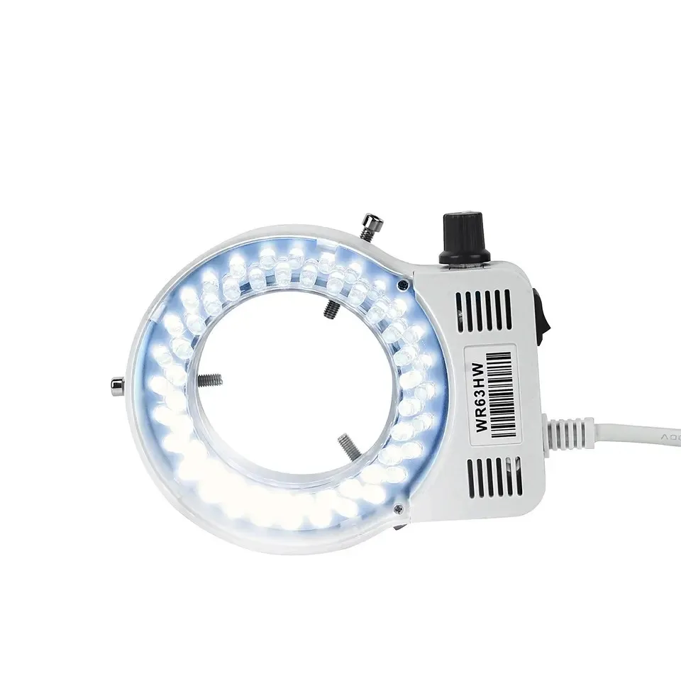 Fittings Of Digital Microscope Light Source 220v/110v White Led Ring ...