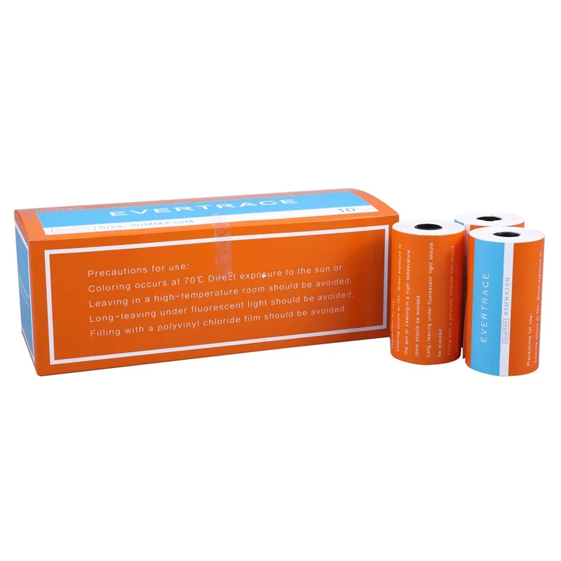 China Factory Supply Thermal Chart Paper Red Grid Ecg Ekg Print Paper ...