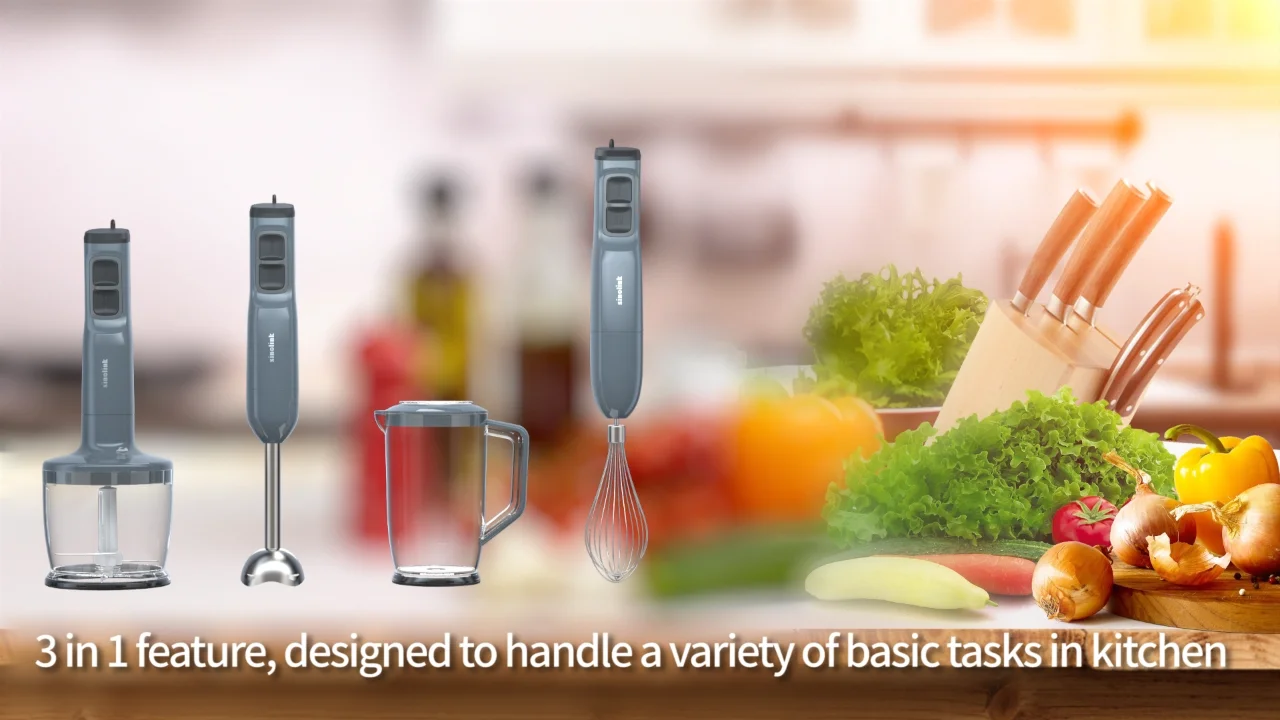 Automatic Stirrer Hand Held 5 In 1 Multi Function Blander Machine Food ...