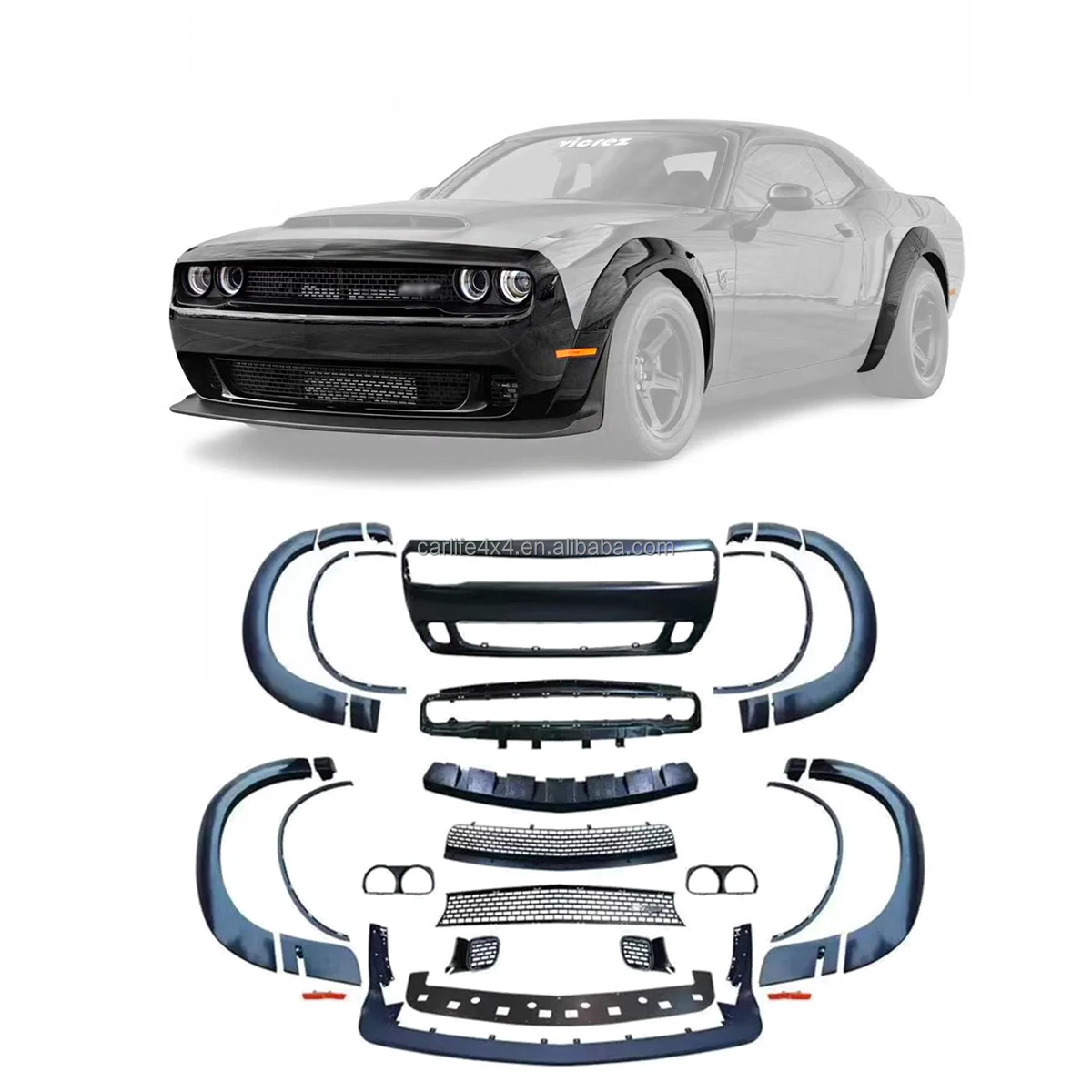 Widebody Challenger Dodge Demon Upgrades - Bodykit Conversion