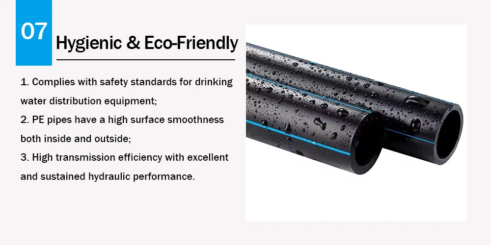 ISO4427 ASTM HDPE Pipe - Durable, High Pressure Solutions