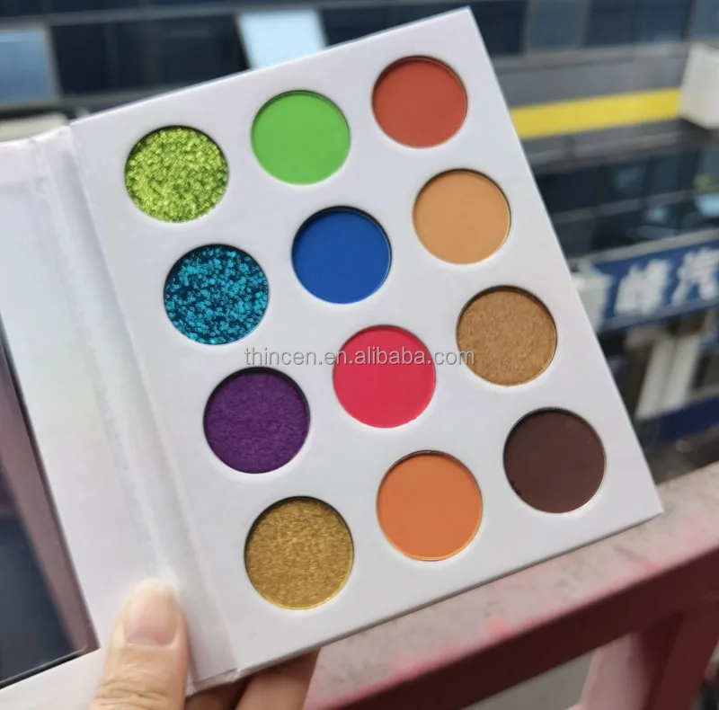 Cream Waterproof Private Label Eyeshadow Palette With Logo Highly ...