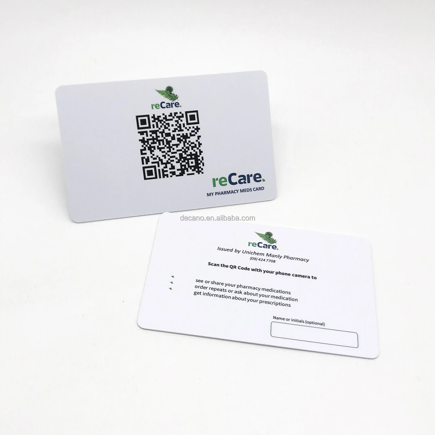 High Quality Thermal Printable Plastic Insurance Card