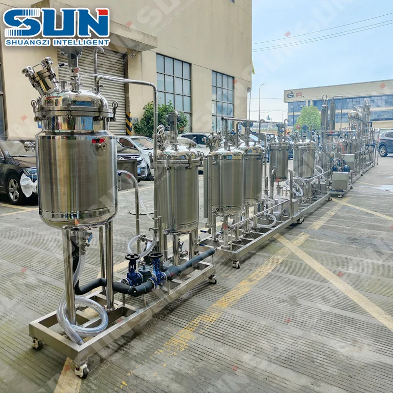 Small Lab Plant Extraction And Concentrator Equipment Food Grade Fruit ...