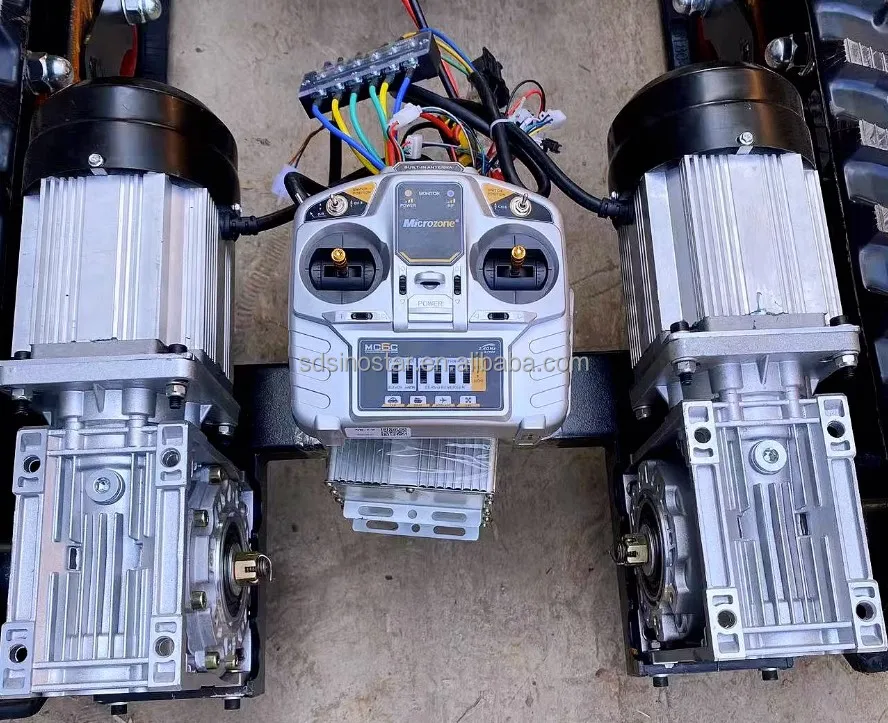 Electric Motor Rubber Crawler Track - Durable & Versatile