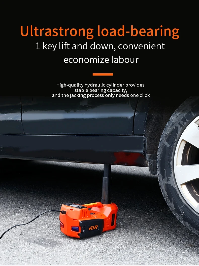 Electric Hydraulic Jack Portable Hydraulic Jack 3-in-1 Electric ...