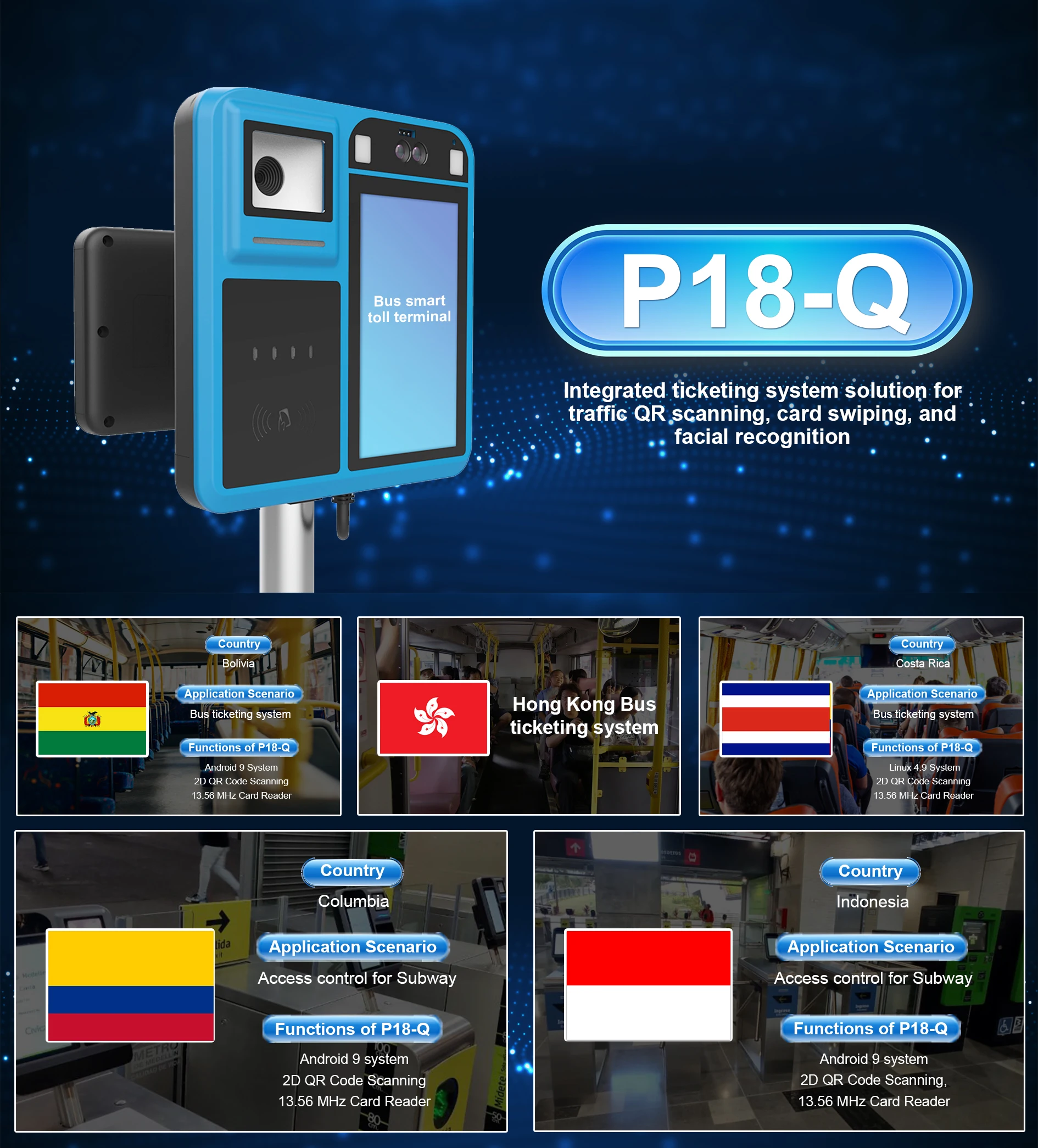 4G WIFI Public Transport Ticketing - Contactless Android Validator