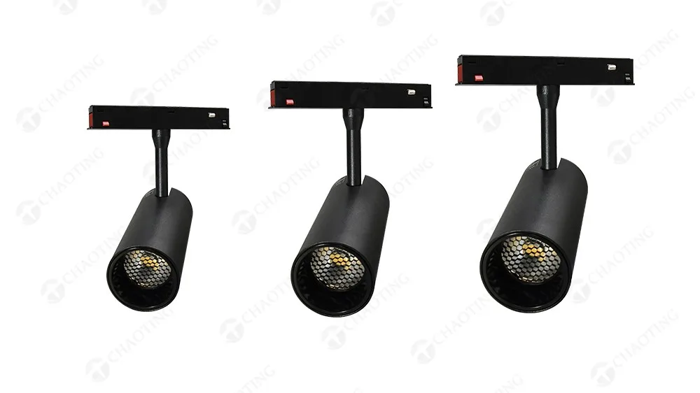 Tuya 48v 20mm Recessed Surface Mounted Magnetic Track Light Rail Focus ...