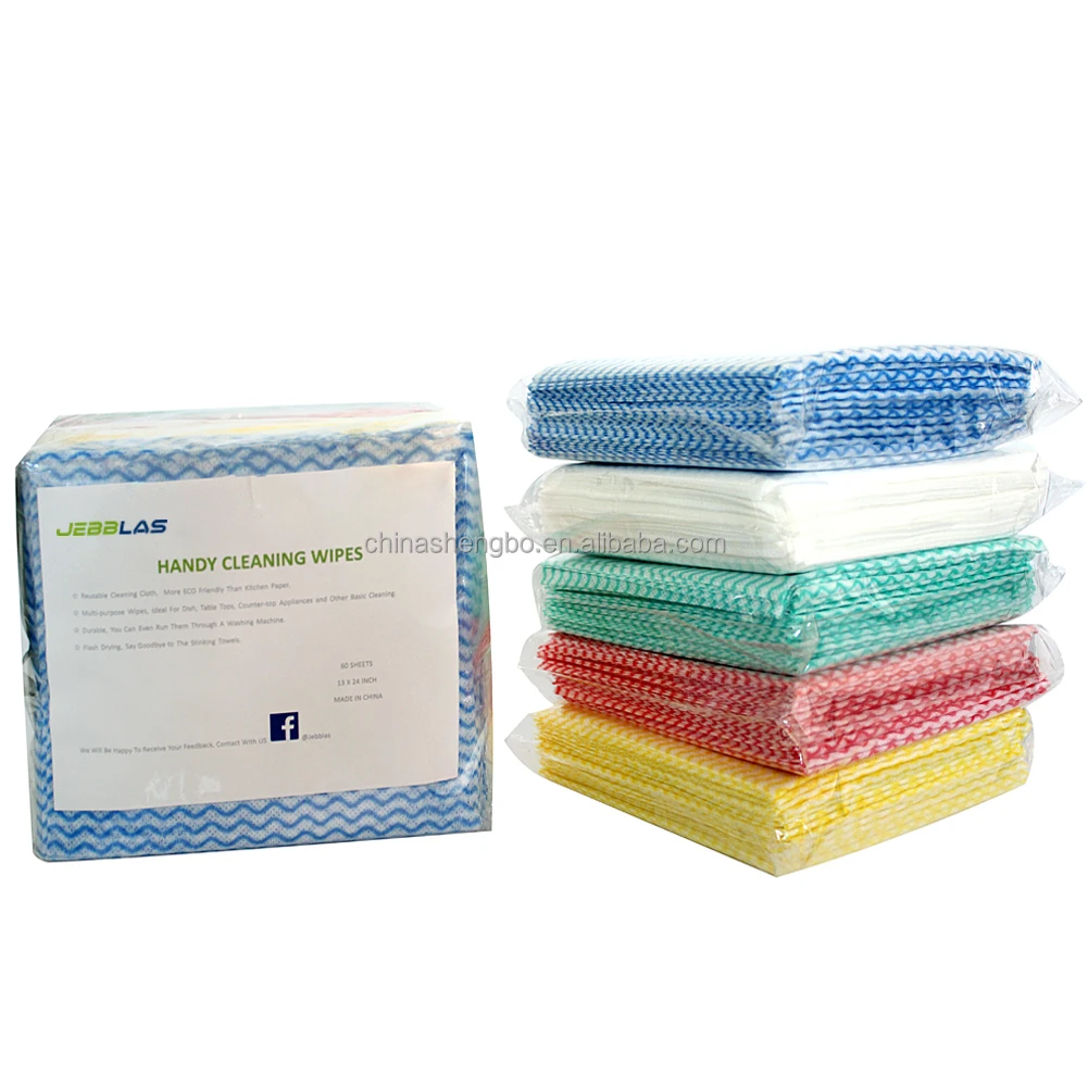 Multi Purpose Non Woven Cleaning Cloths Disposable Kitchen Dishcloth ...