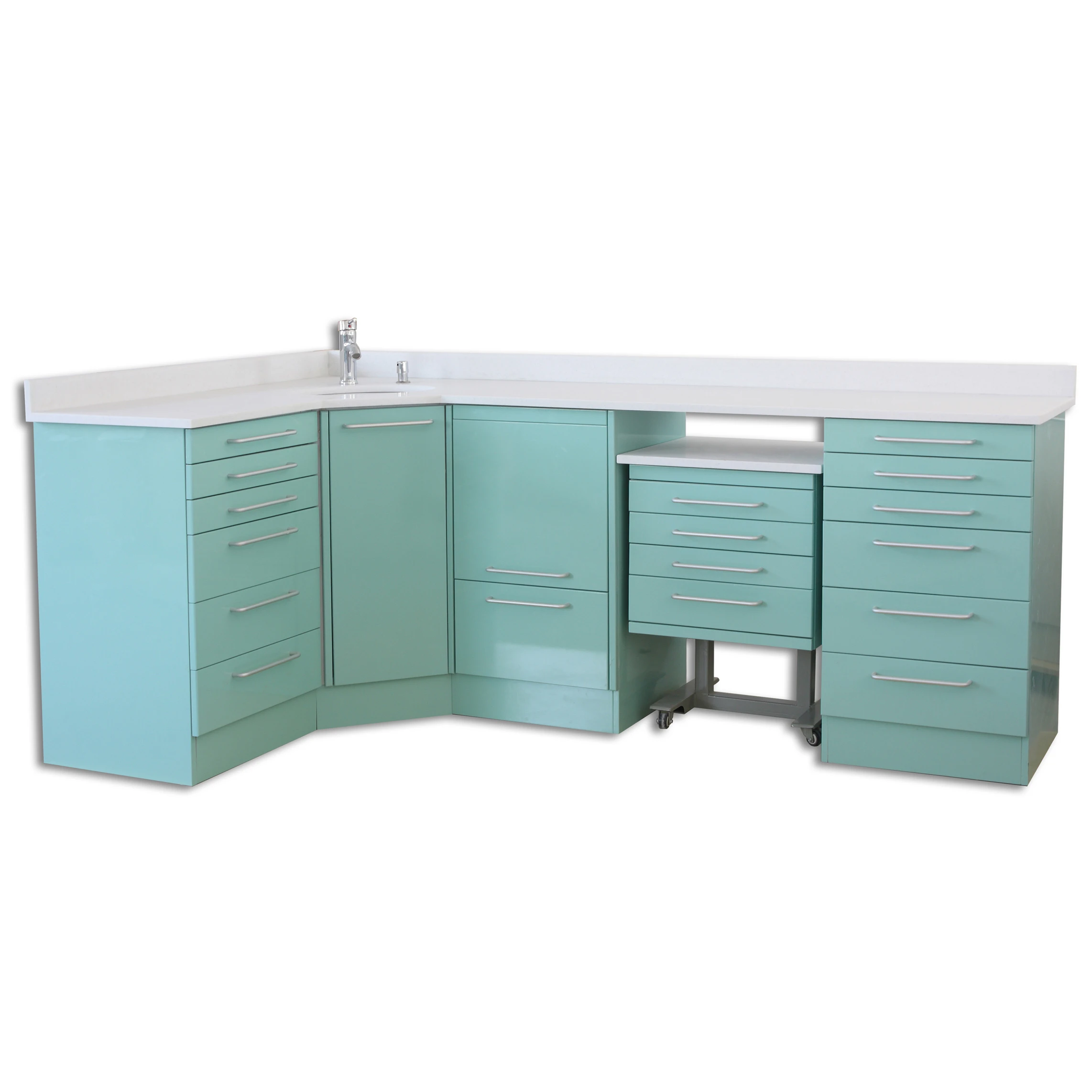 High-end custom dental operator cabinets dental reception desk dental ...