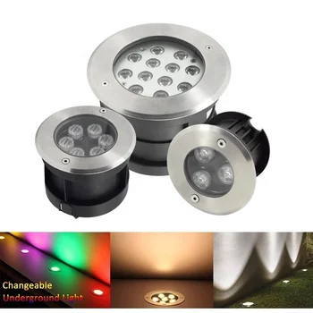 Outdoor Inground Uplight 12v 24v Waterproof Ip65 Ip67 Deck Light ...