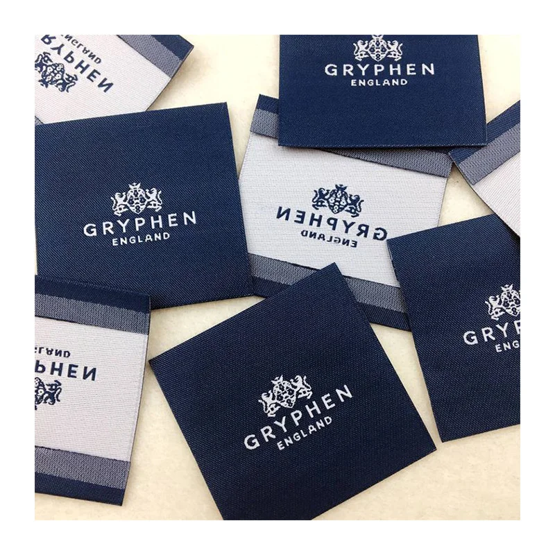 Uniform Size Continuous Sequential Serial Number Woven Label For ...