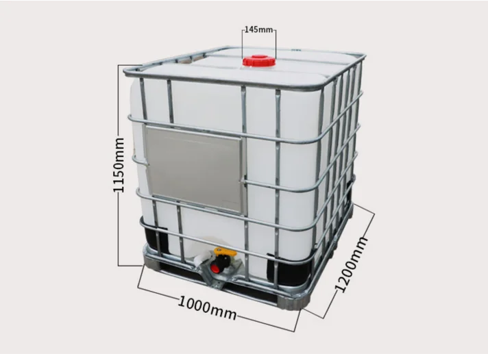 1000l Hdpe Square Plastic Drum For Chemical Storage - Buy 1000 Litres ...