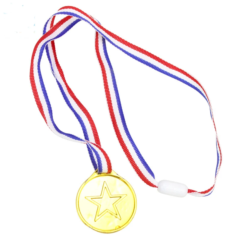 Gold Plated Plastic Cheap Children Medallion Small Size Award Medal ...