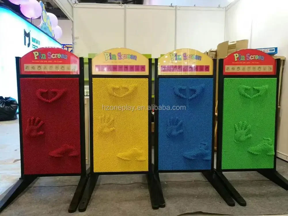 3d Pin Art Board Wall Amusement Park Needle Impression Painting Screen ...