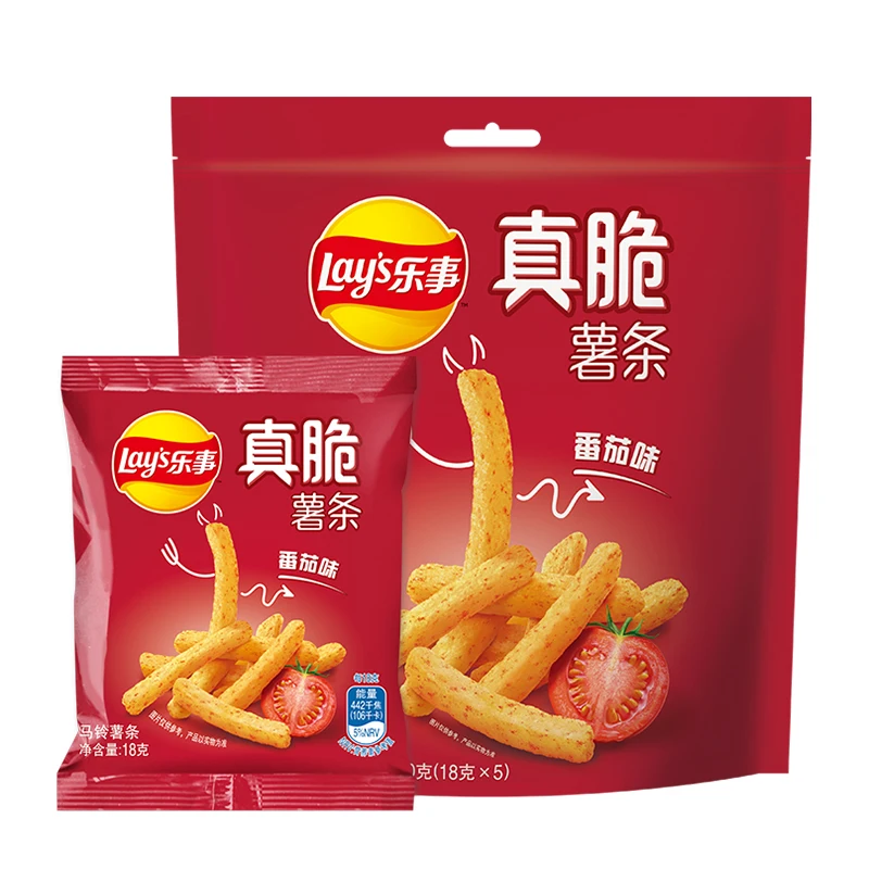 Lays French Fries 90g Potato Chips Casual Snacks Exotic French Fries ...