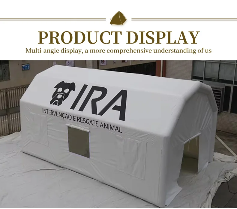 Wholesale Lightweight Air Tent Canvas Inflatable Emergency Shelter for ...