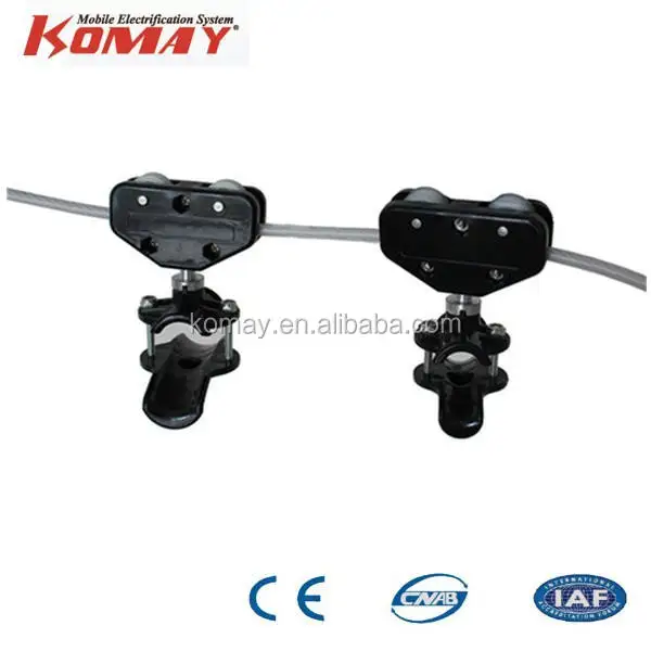 KOMAY Wire Rope Cable Trolley System Crane Cable Trolley, View wire ...