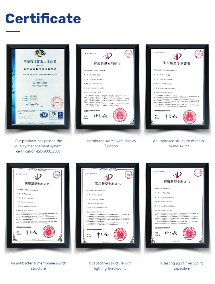 Medical Membrane Switch Pc Film Keyboard Electrical Keycaps For Keypads ...