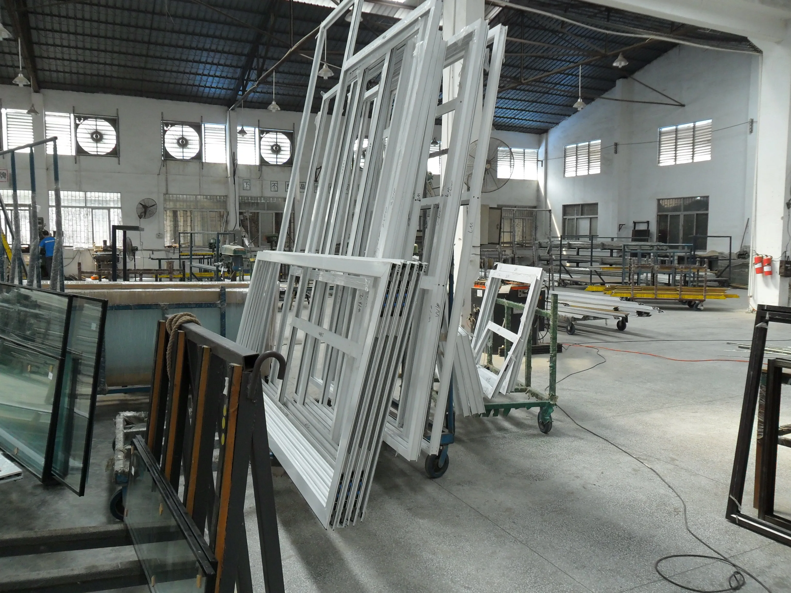 Modern Design Powder Coated Aluminium Frame Patio Door Aluminum Double ...