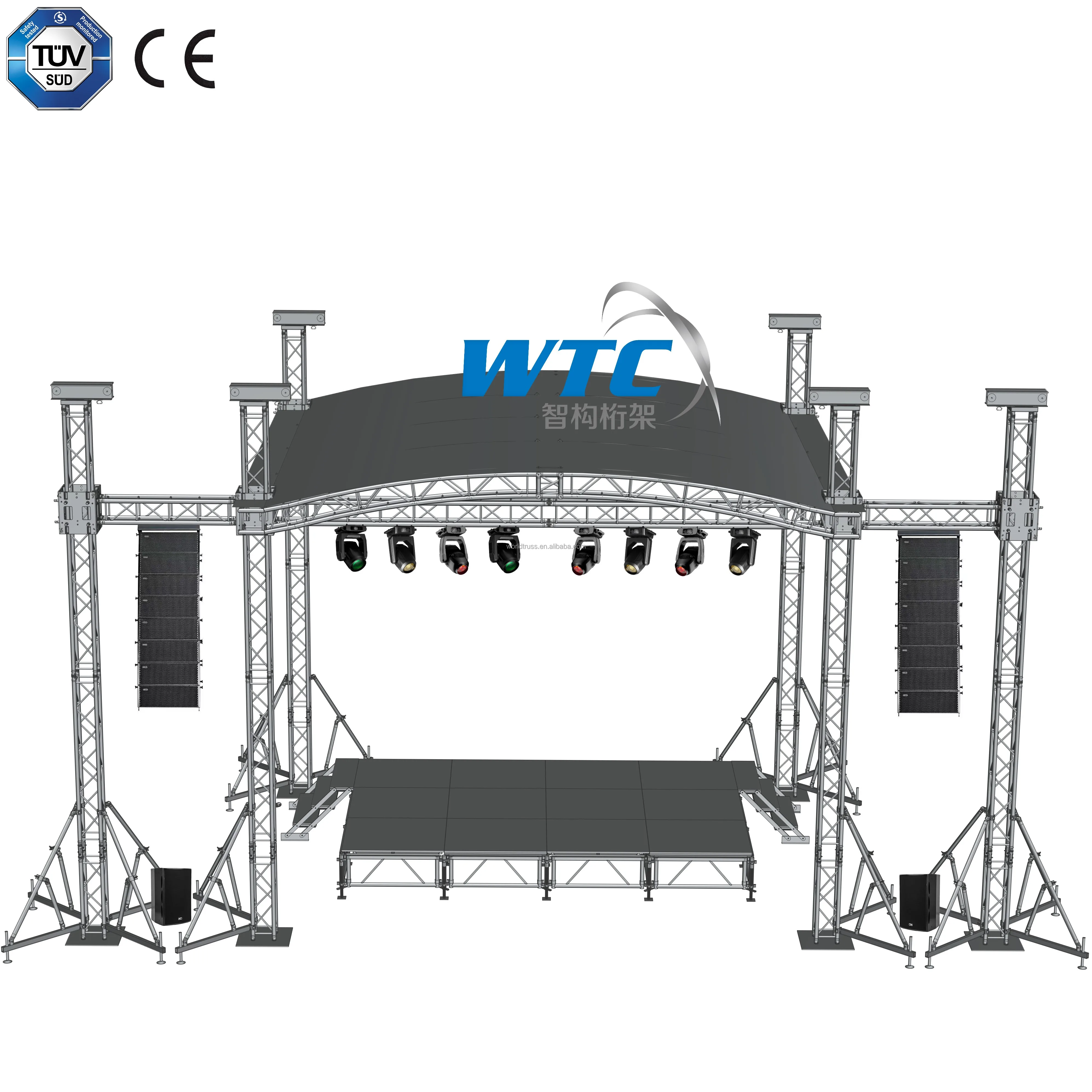 Wtc Outdoor Event Concert Stage Design Lighting Sound Hanging System ...