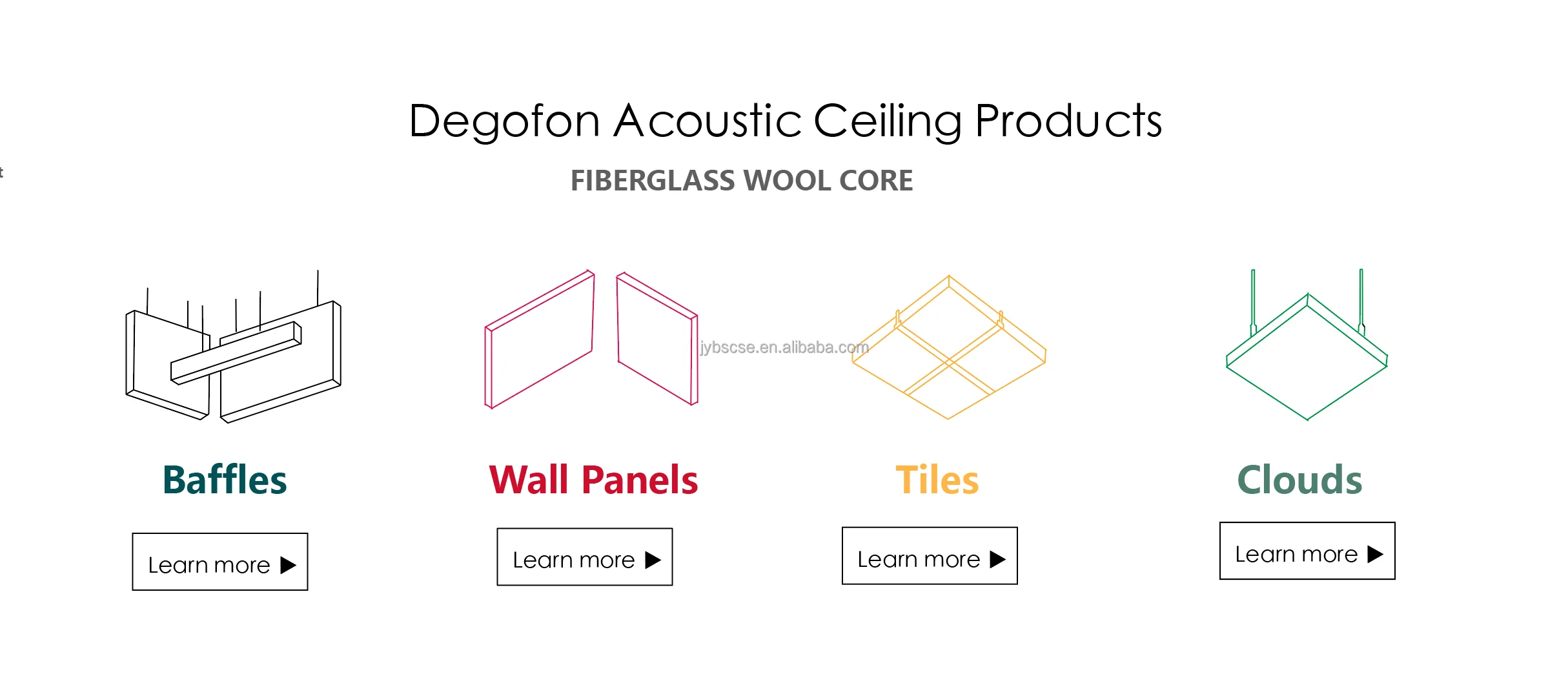 1200*600 White Painted Concealed Edge Acoustic Ceiling Tiles