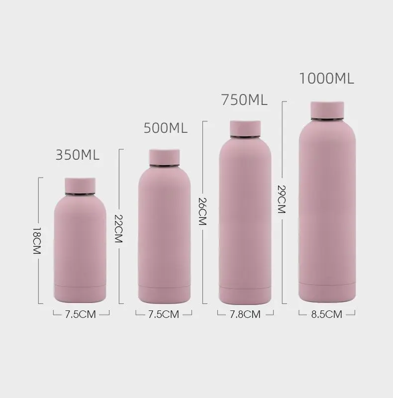 Fuguang 350/500/750/1000ml Water Bottle Small Mouth Stainless Steel Vacuum Flask With Oem& Odm ...