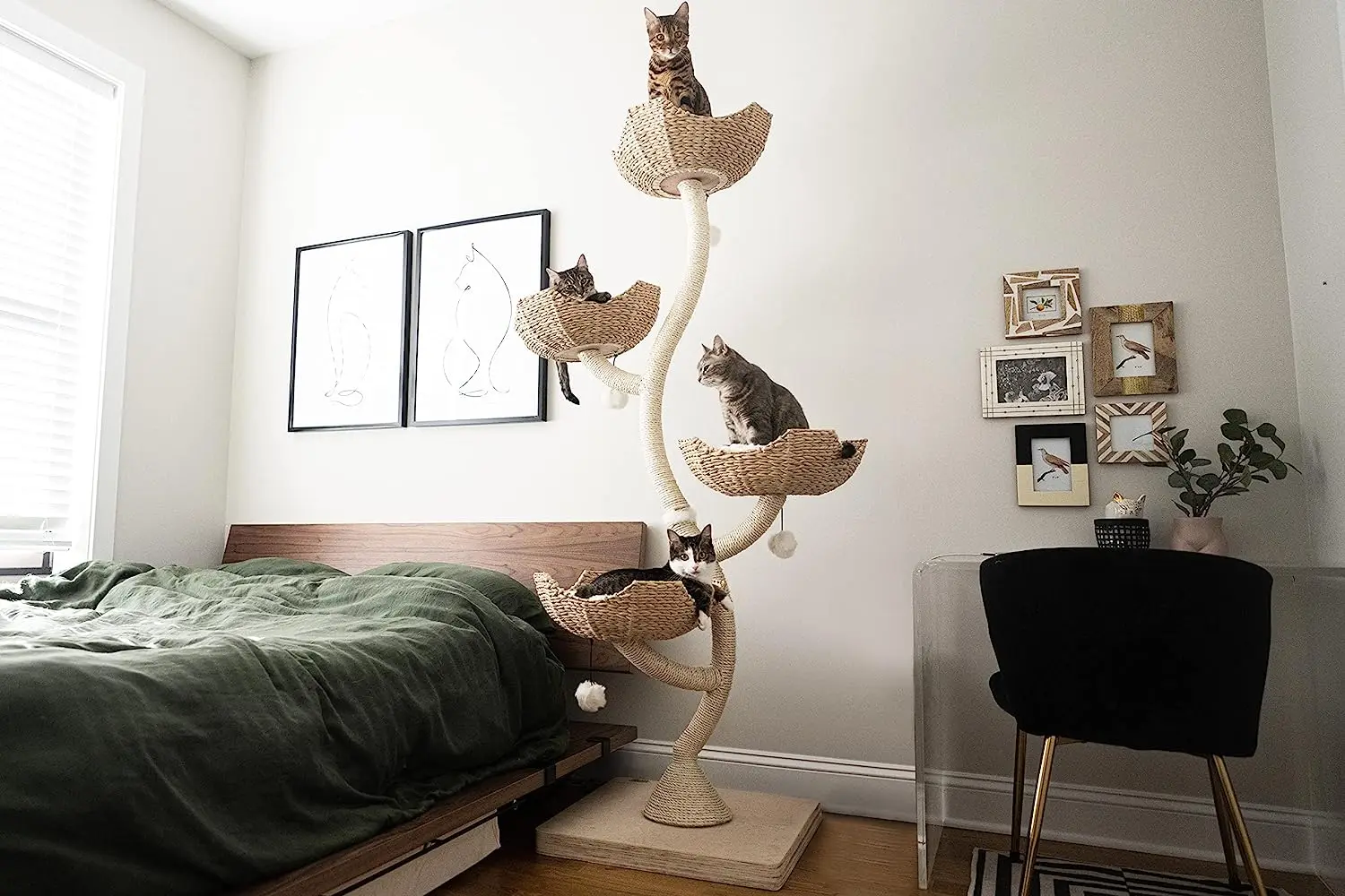 Cat Tree for Large Cats - Durable & Sustainable Climbing Tower
