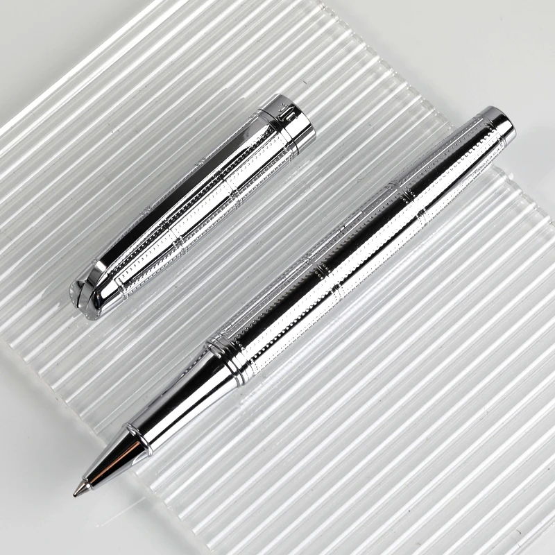Luxury Silver High Quality Metal Rollerball Pen Customer Pen Roller ...