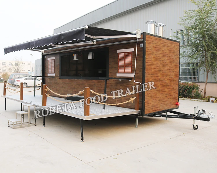 Double Decker Mobile Food Truck for Sale - All Purpose Fast Food ...