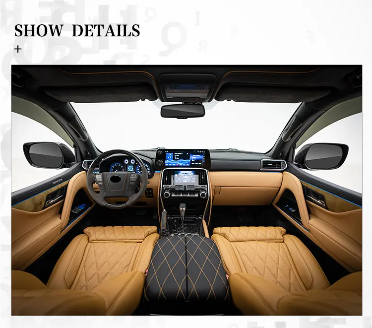 GBT Factory 2024 LX570 Interior Upgrade to LX600 Body Kit