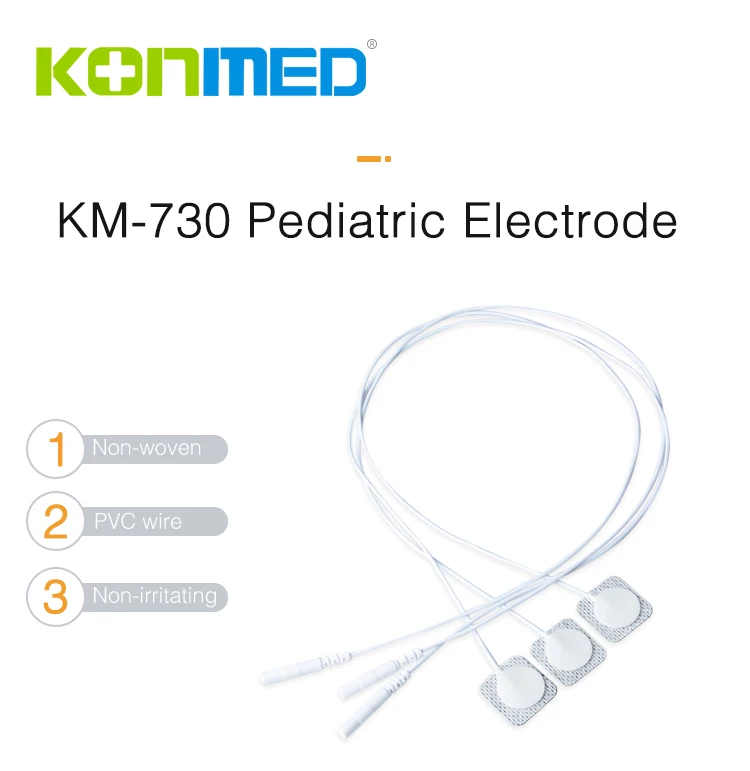 Pediatric ECG Electrodes - Eco-Friendly & Conductive Pads