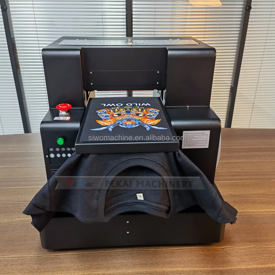 A4 Automatic T-shirt Printing Machine Clothes Textile Digital T Shirt ...