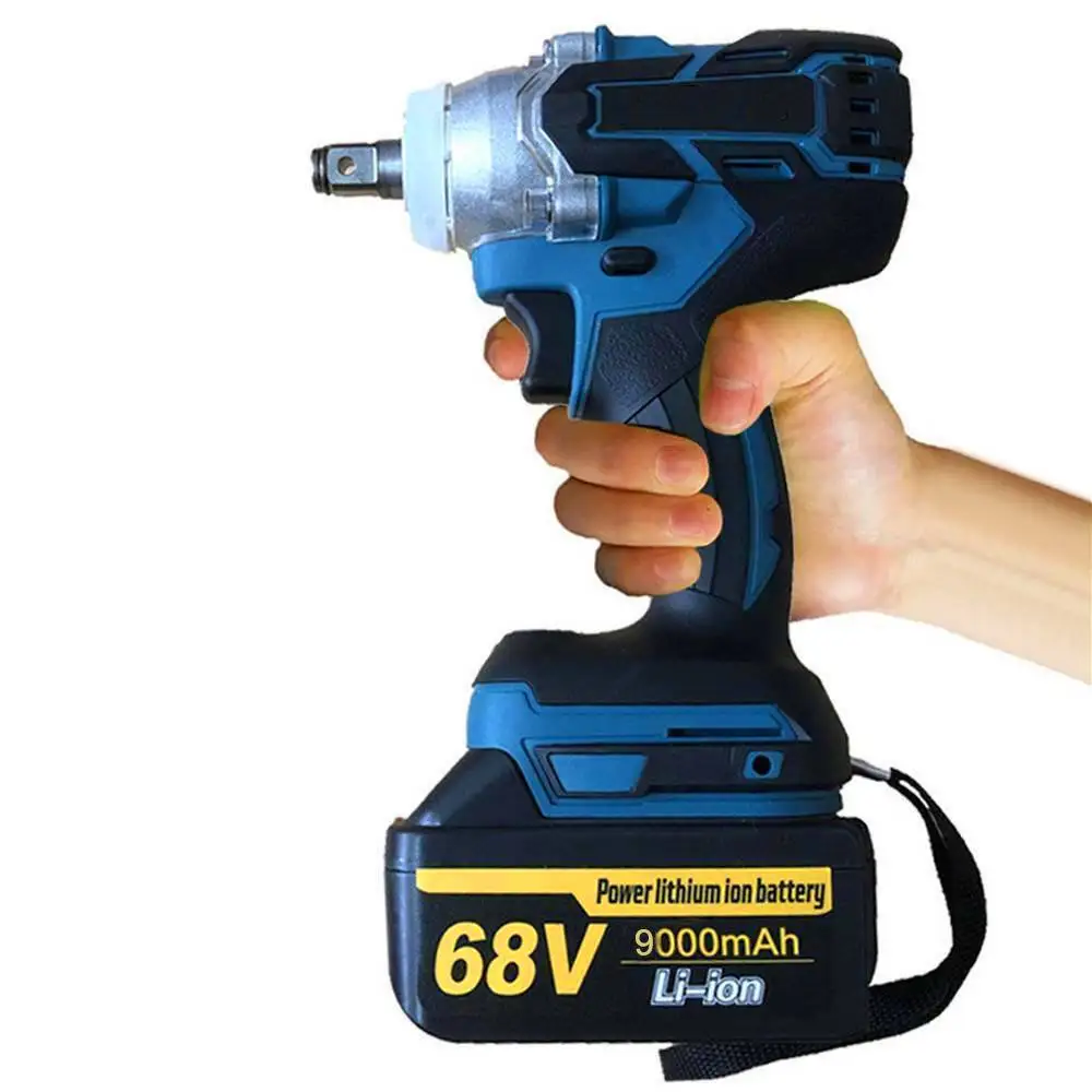 680nm Brushless Electric Impact Wrench - Rechargeable Power