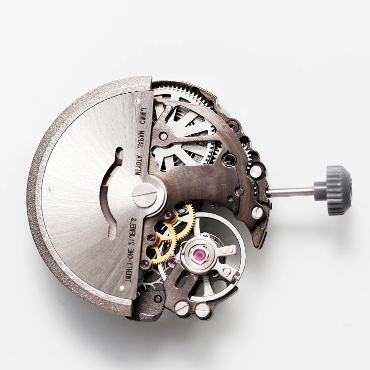 Tourbillon Skeleton Watch Automatic Mechanical Movement Custom Japan ...