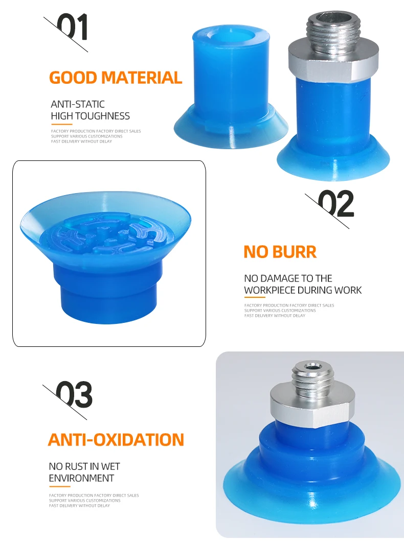 Suction Cup Smc Open Bag Vacuum Suction Cup Single Layer Vacuum Suction ...