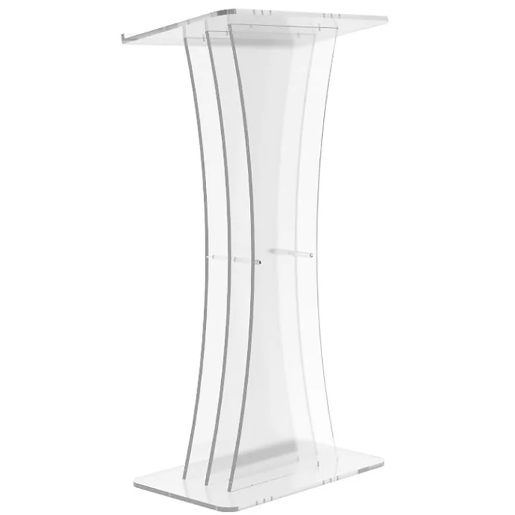 Transparent Acrylic Lucite Podium Pulpit Lectern Churches, Schools ...