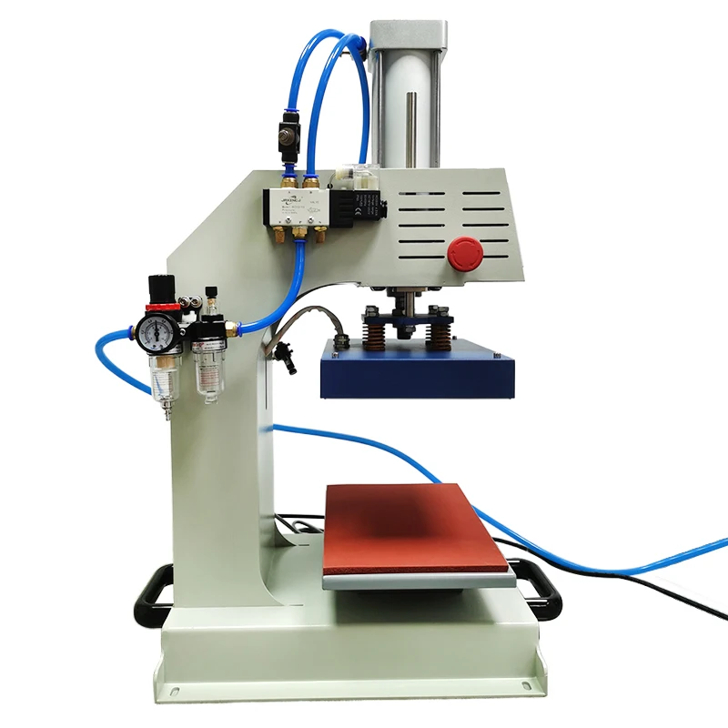 3d Fabric Logo Heat Transfer Embossing Pneumatic Hot Heat Transfer ...