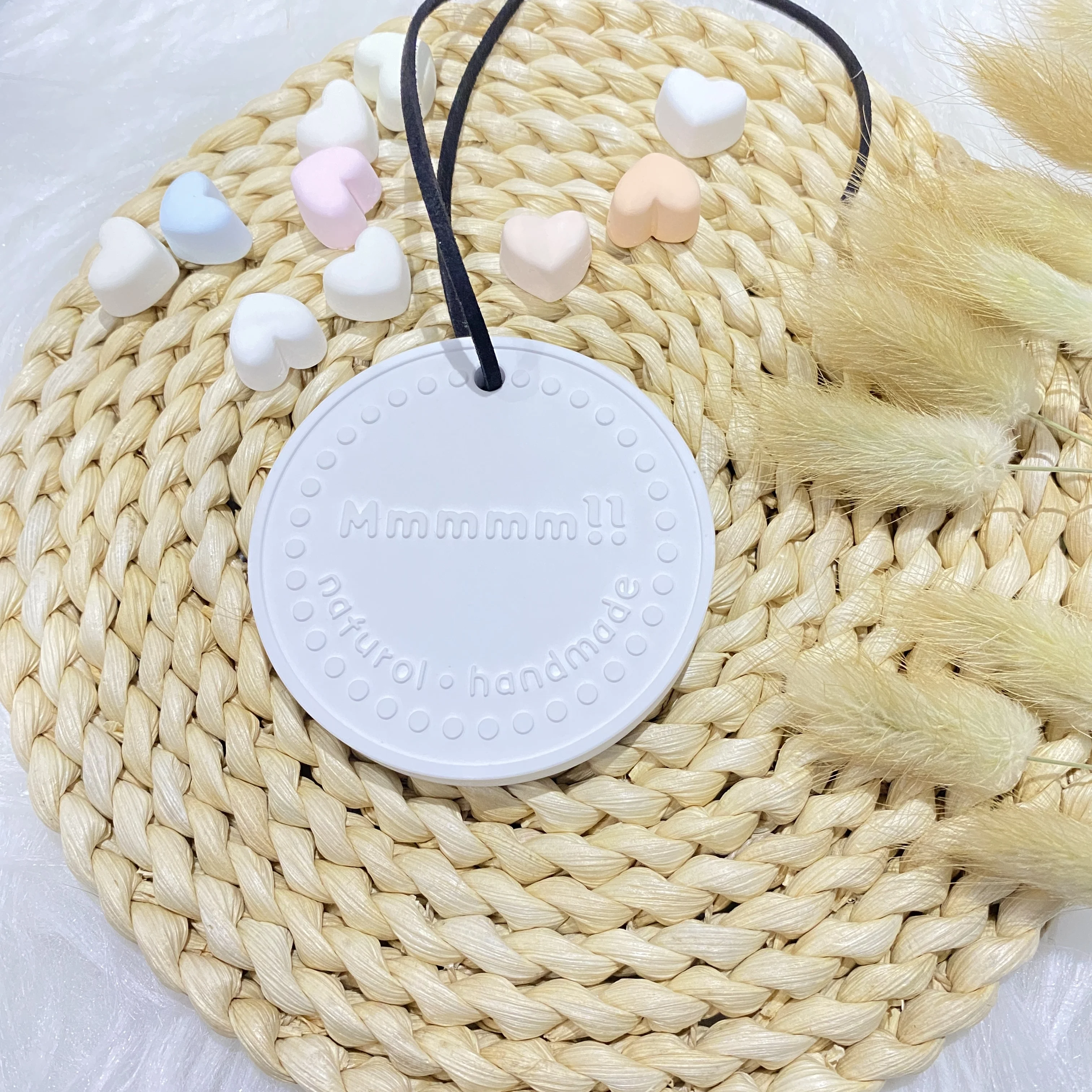 Custom Ceramic Car Air Freshener Aromatherapy Stone Car Rearview Mirror ...